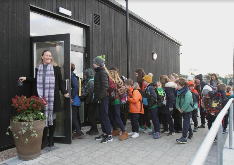 Birr Gaelscoil begins new era in beautiful modular school - Offaly Live