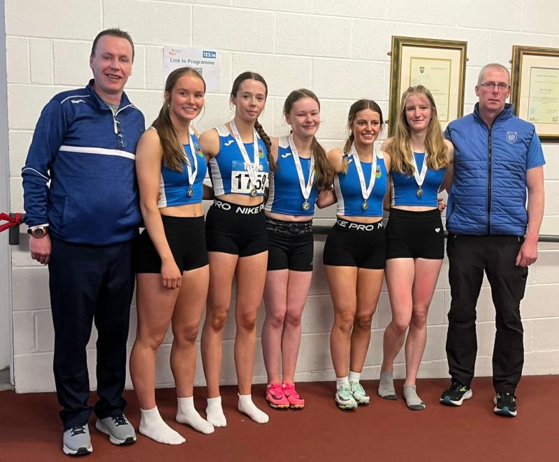 Tullamore Harriers U-18 Girls Relay Team crowned All Ireland Champions ...