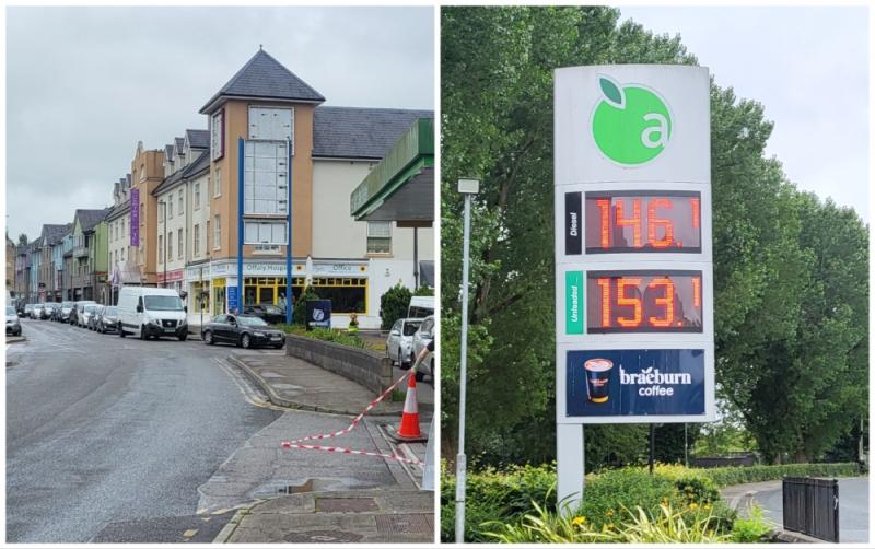 Huge queues of cars at Offay Applegreen stations as they slash fuel ...