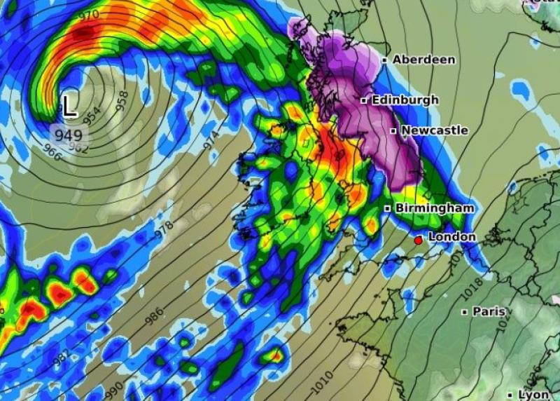 Storm Bert to batter Ireland this weekend after Arctic blast as Met ...