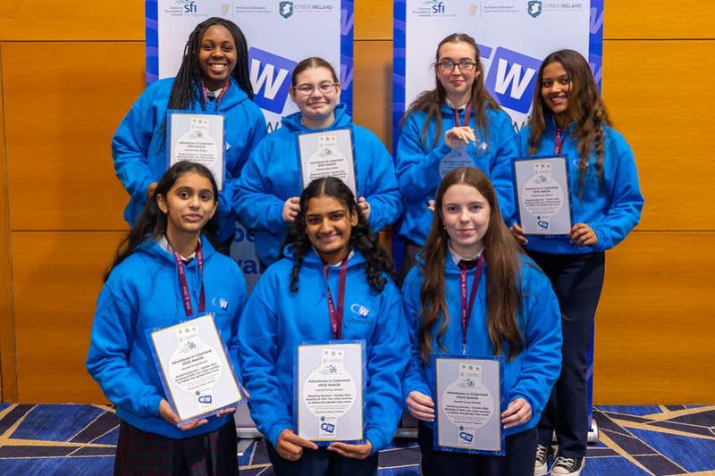 Double success for Offaly students at major national cyber awards ...