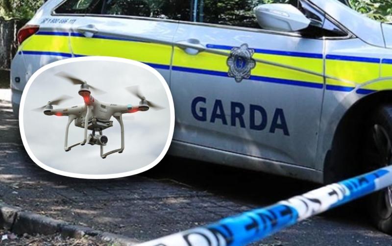 Major Garda warning as drones fly over site being searched for missing boy's body - Offaly Live