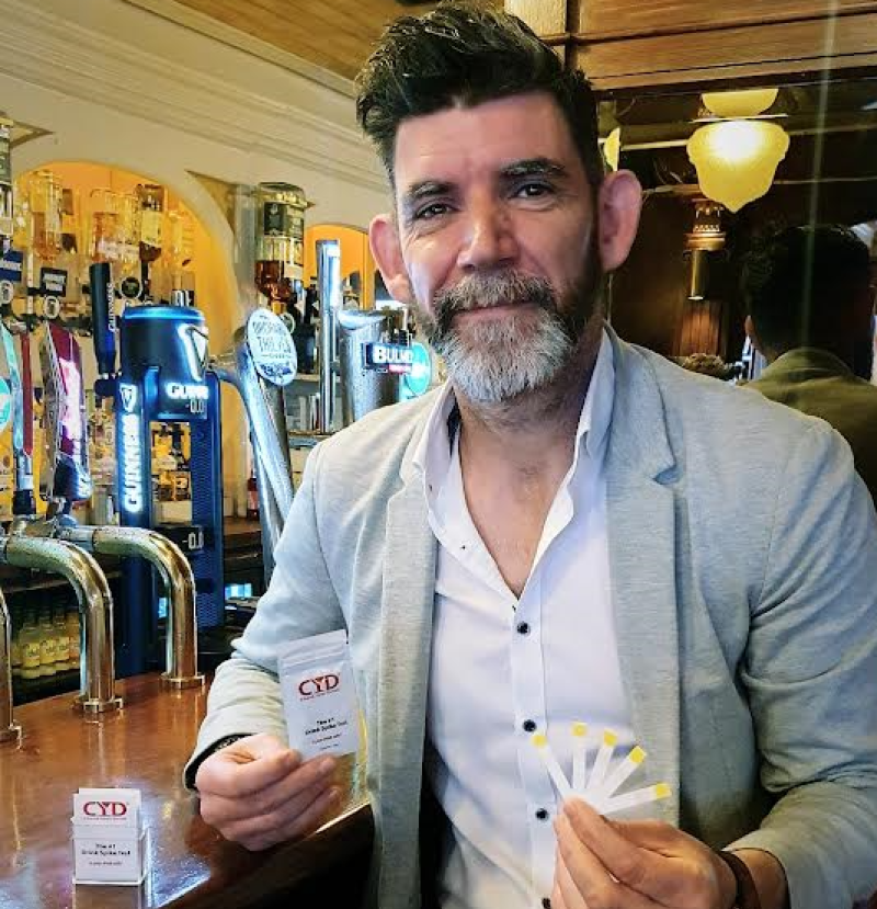 Tullamore man joins initiative focused on detecting drink spiking - Offaly Live