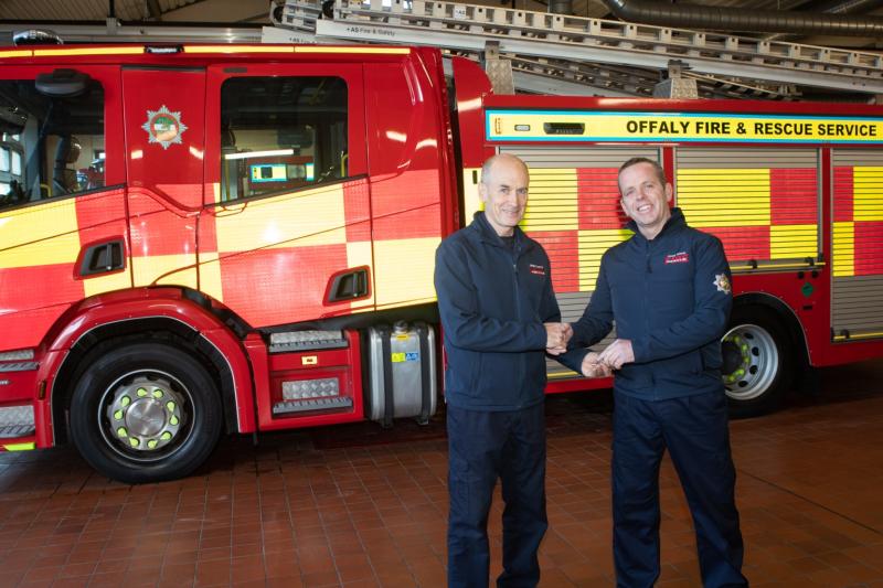 Tributes paid to Offaly fire officer on the occasion of his retirement ...