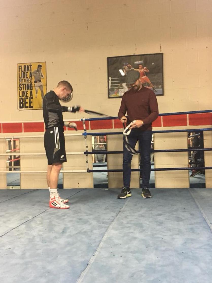 World Champion boxer Andy Lee visits Offaly boxing gym - Photo 1 of 5 ...