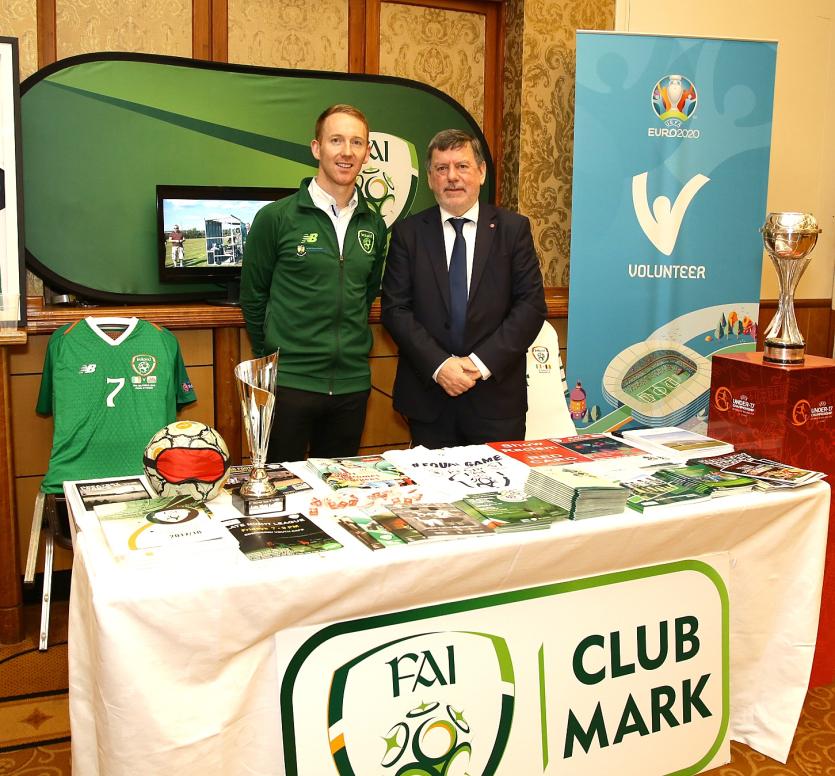 GALLERY: Irish football legend on hand to honour Offaly's Sporting ...