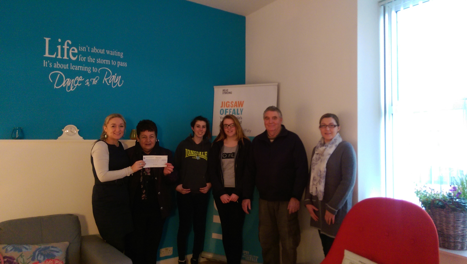 Community fundraising boost for Jigsaw Offaly - Offaly Live