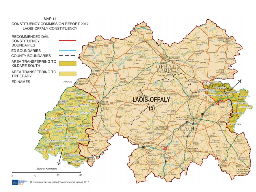 Laois Offaly to lose TD as constituency legislation set to go through ...