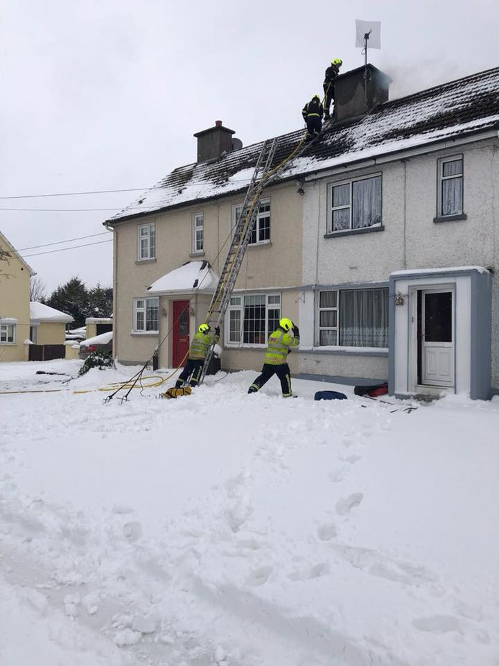 Emergency services dealing with fire at Edenderry housing estate ...
