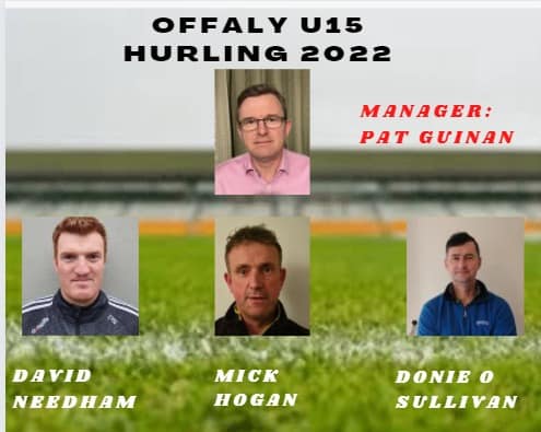 Management teams announced for Offaly Hurling Development Squads for ...