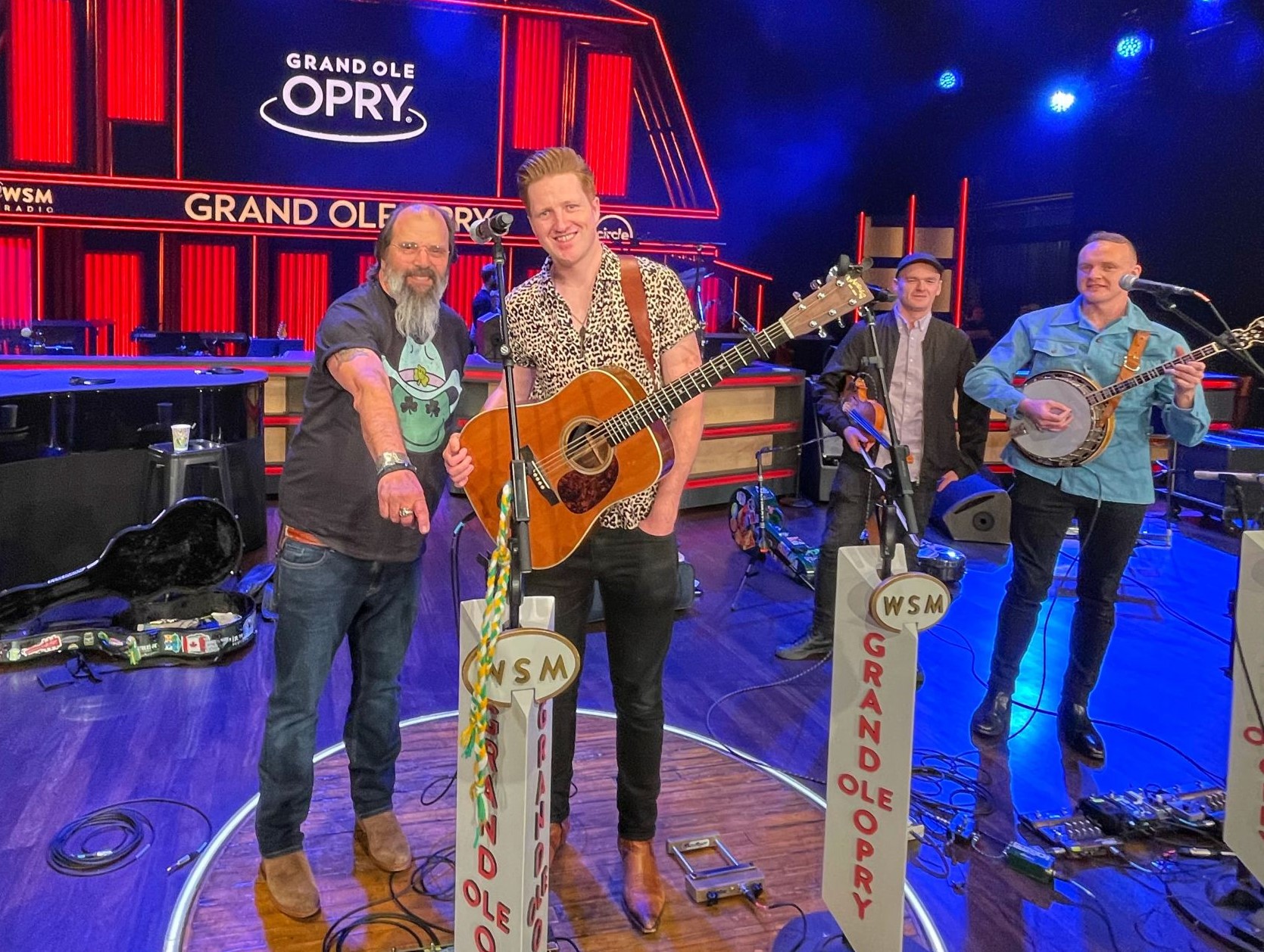 Offaly band share stage with country legend Garth Brooks - Offaly Live