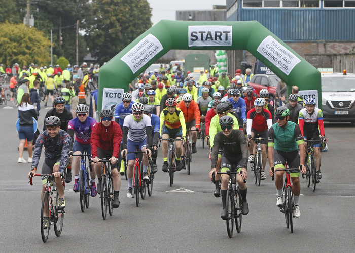 PICTURE SPECIAL: Weather doesn't dampen spirits as cyclists take to the ...