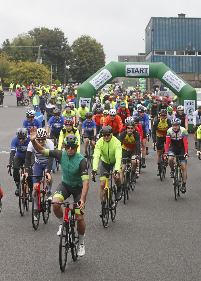 PICTURE SPECIAL: Weather doesn't dampen spirits as cyclists take to the ...