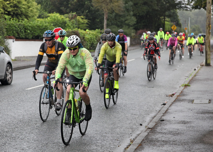 PICTURE SPECIAL: Weather doesn't dampen spirits as cyclists take to the ...