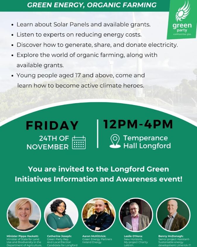 You are invited to the Longford Green Initiative free information and ...
