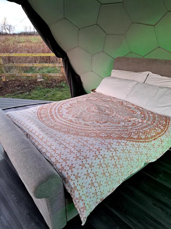 PICTURES: Charming dome accommodation offers striking views of Irish ...