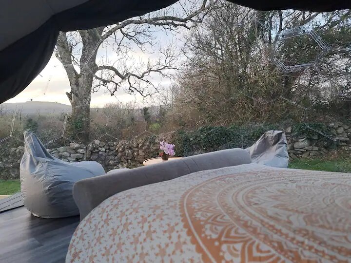 PICTURES: Charming dome accommodation offers striking views of Irish ...