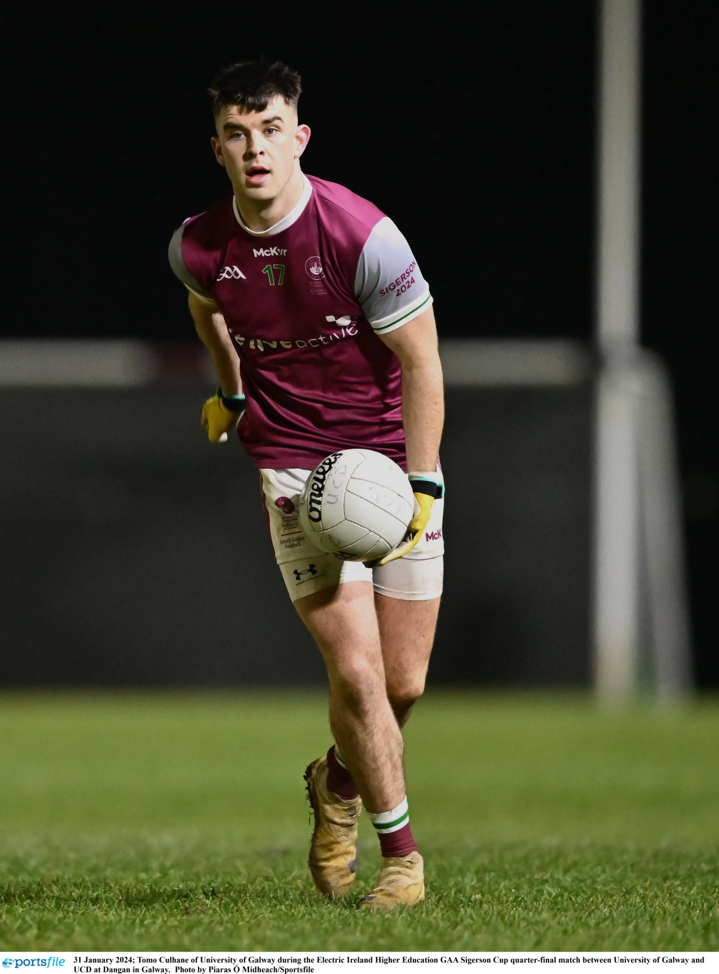 PICTURES: Young GAA players from all over Ireland line out in Sigerson ...