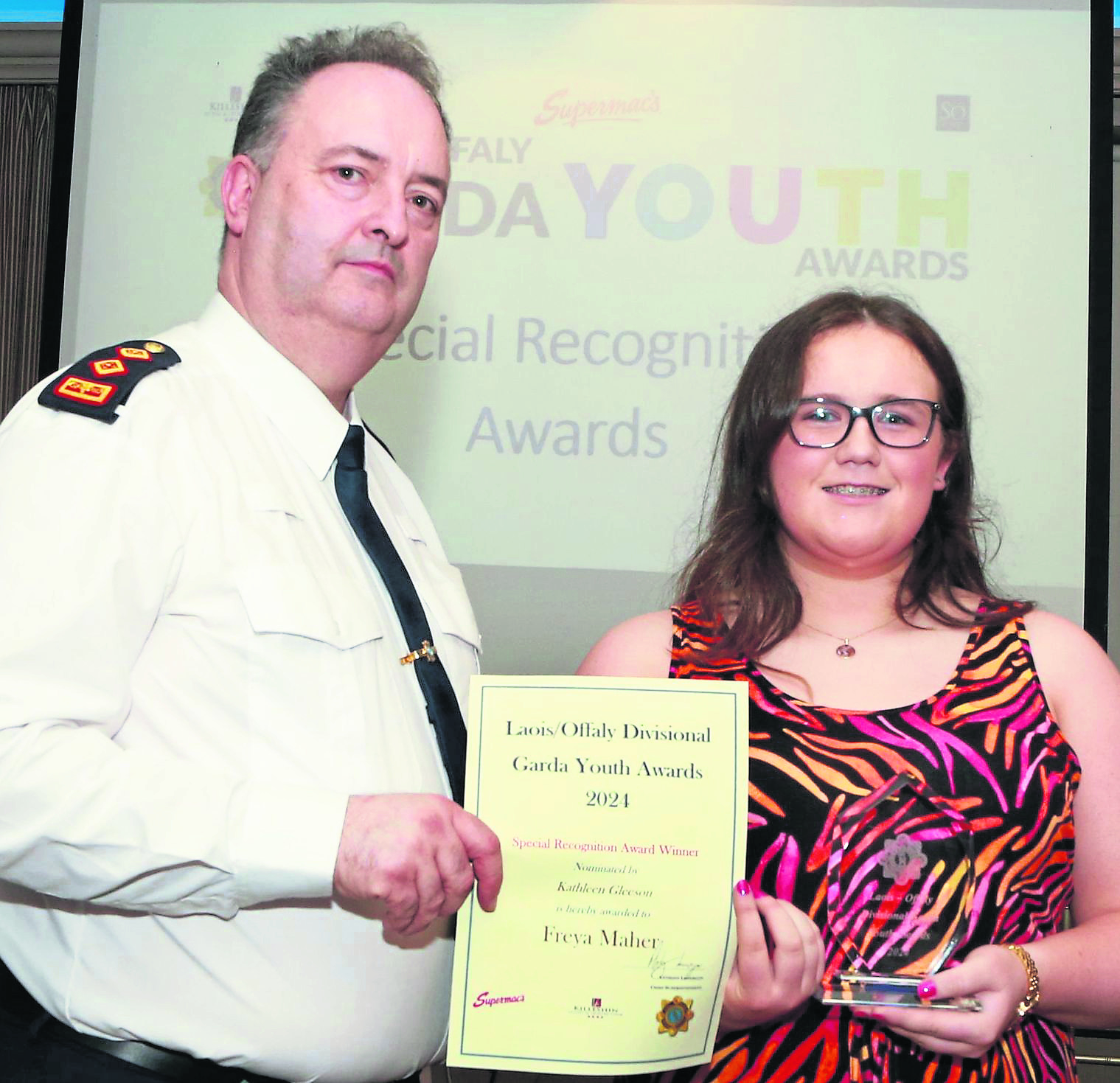 PICTURE SPECIAL: Outstanding young people from Offaly recognised at ...