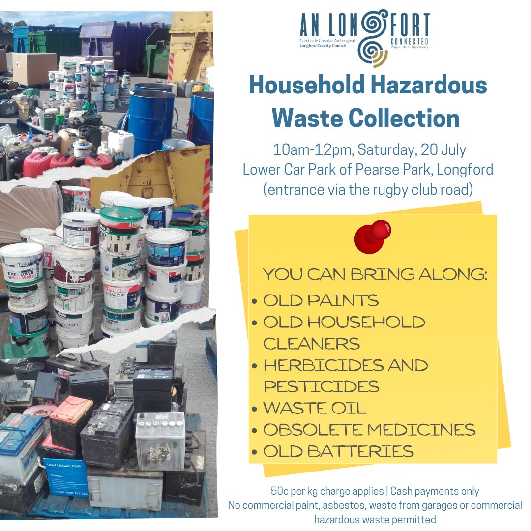 Longford County Council to collect household hazardous waste on ...