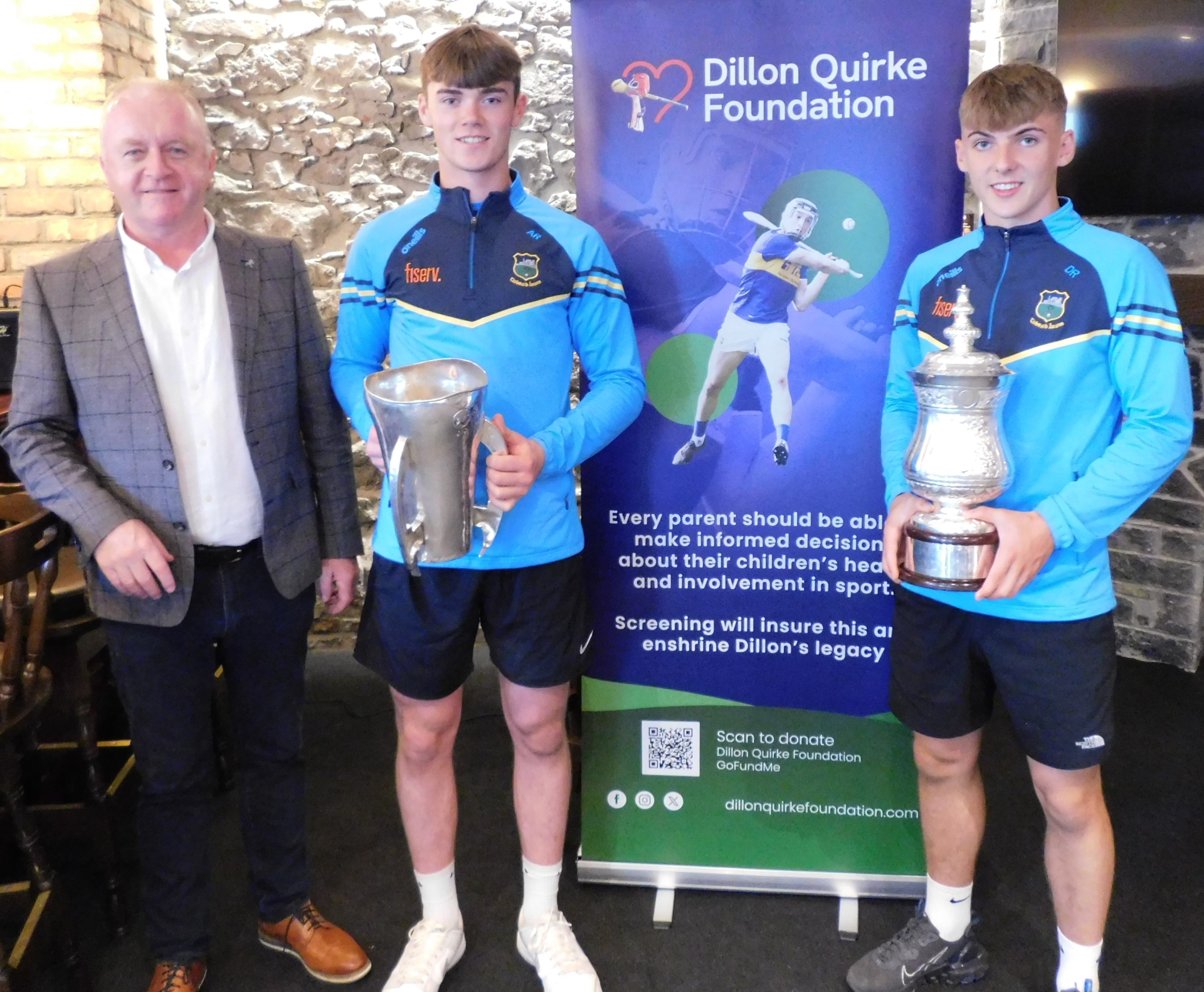 PICTURES: 'He was just a smashing guy' - €2,000 presented to the Dillon Quirke Foundation - Page ...