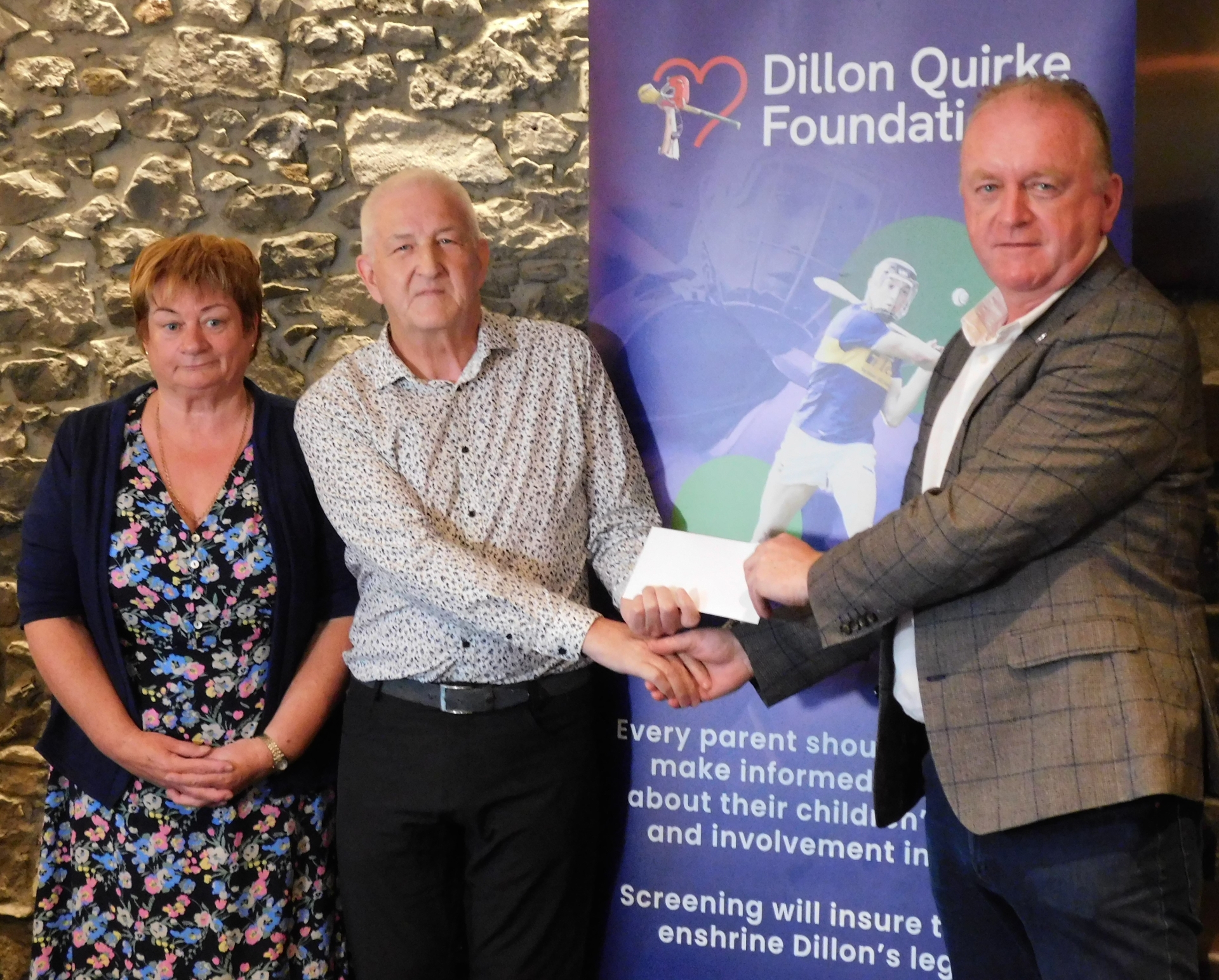PICTURES: 'He was just a smashing guy' - €2,000 presented to the Dillon ...