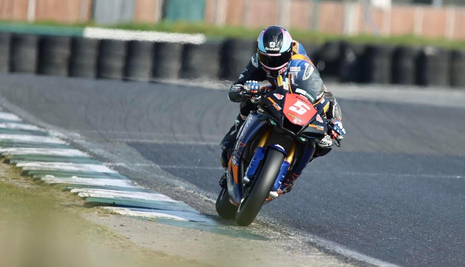 Offaly motorcycle racer makes history as he becomes champion twice in one weekend - Offaly Live