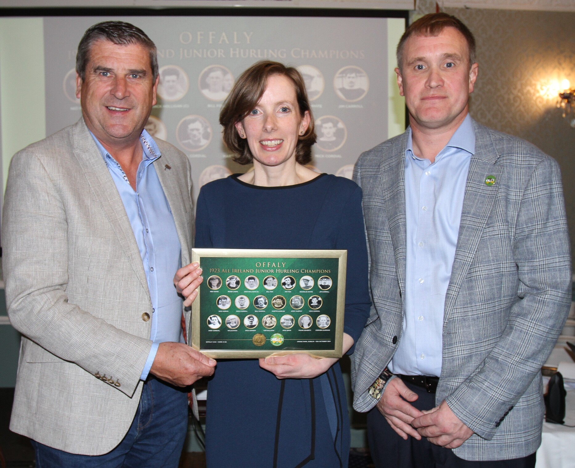 IN PICTURES: Special event held to mark centenary of Offaly's first All ...