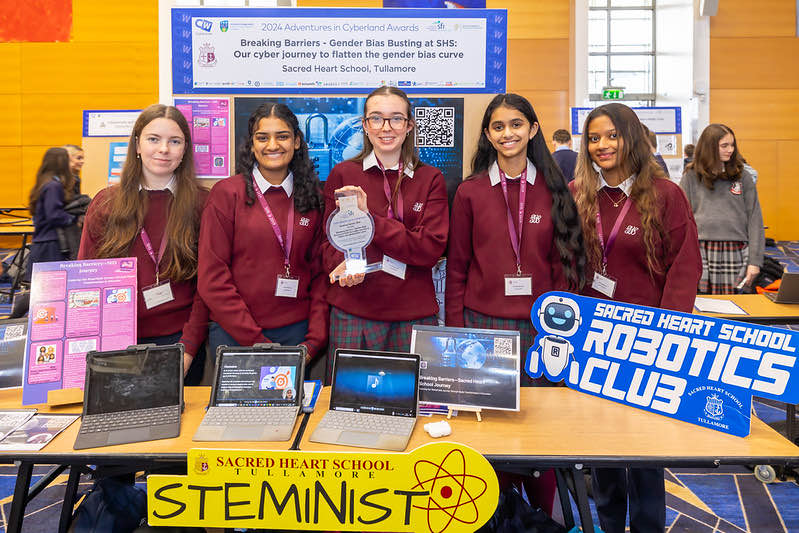 Double success for Offaly students at major national cyber awards ...