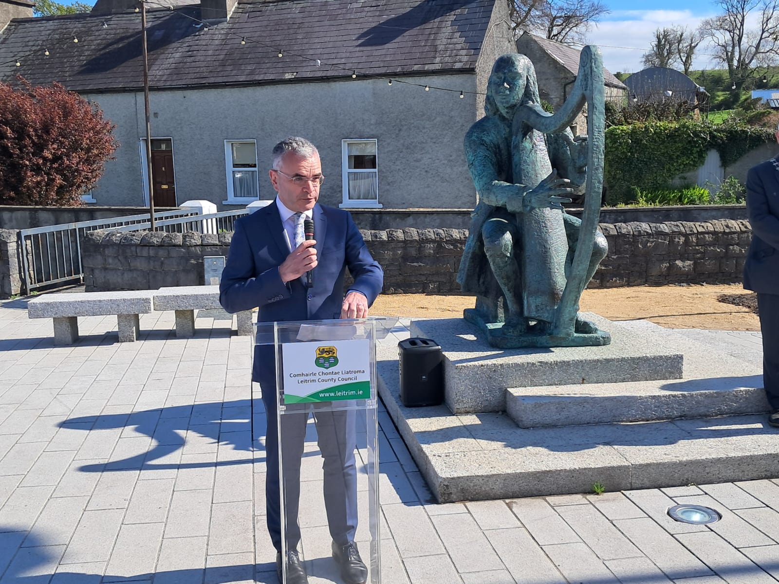 IN PICTURES: Minister on whirlwind tour of Leitrim to view major ...