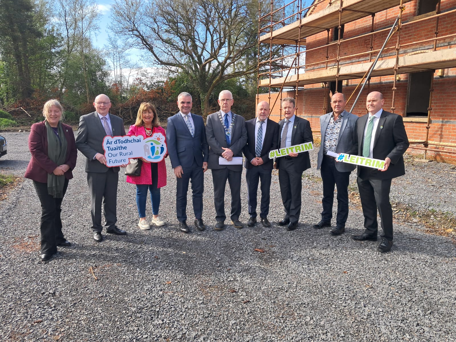 IN PICTURES: Minister on whirlwind tour of Leitrim to view major ...