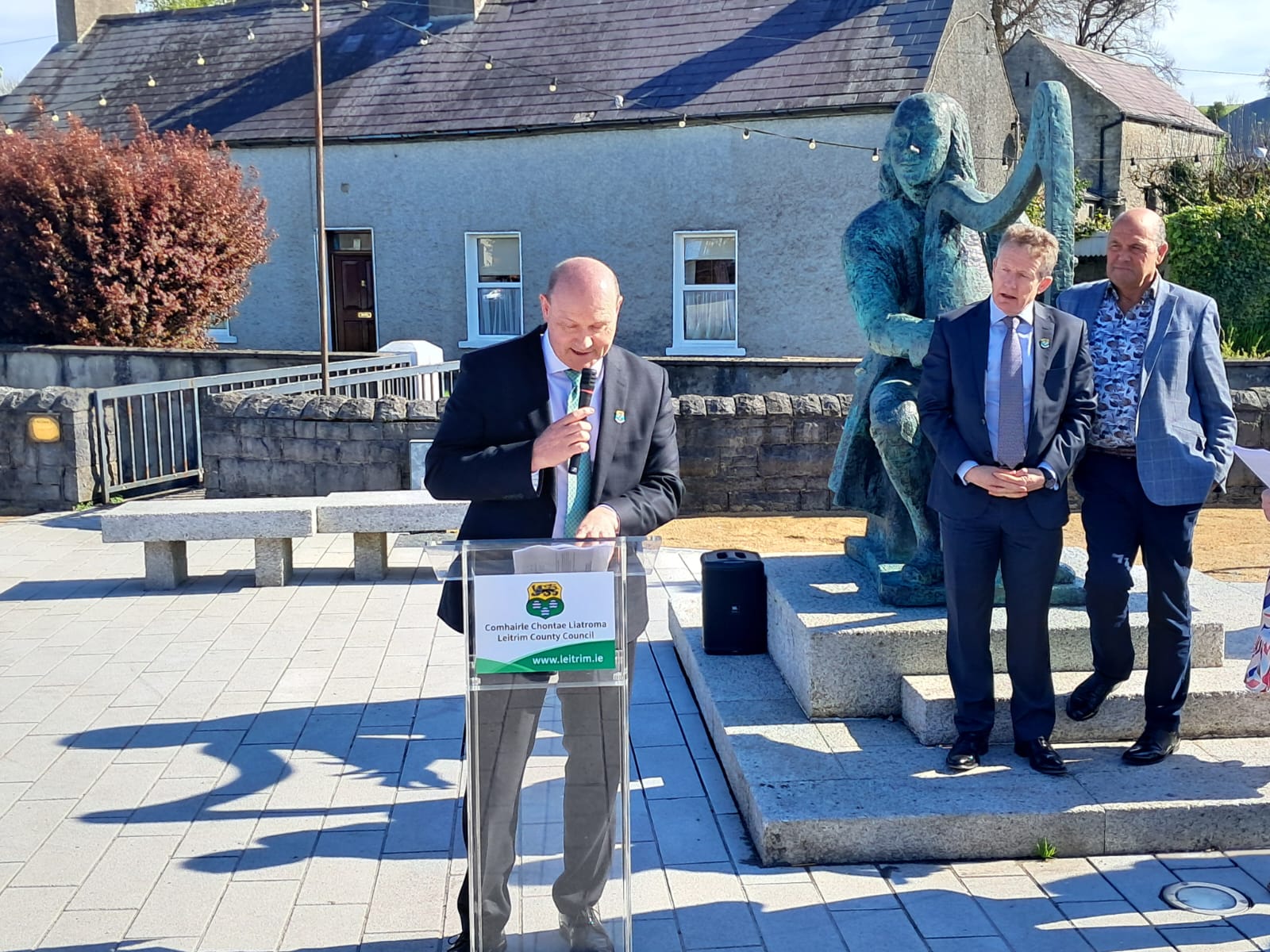 IN PICTURES: Minister on whirlwind tour of Leitrim to view major ...