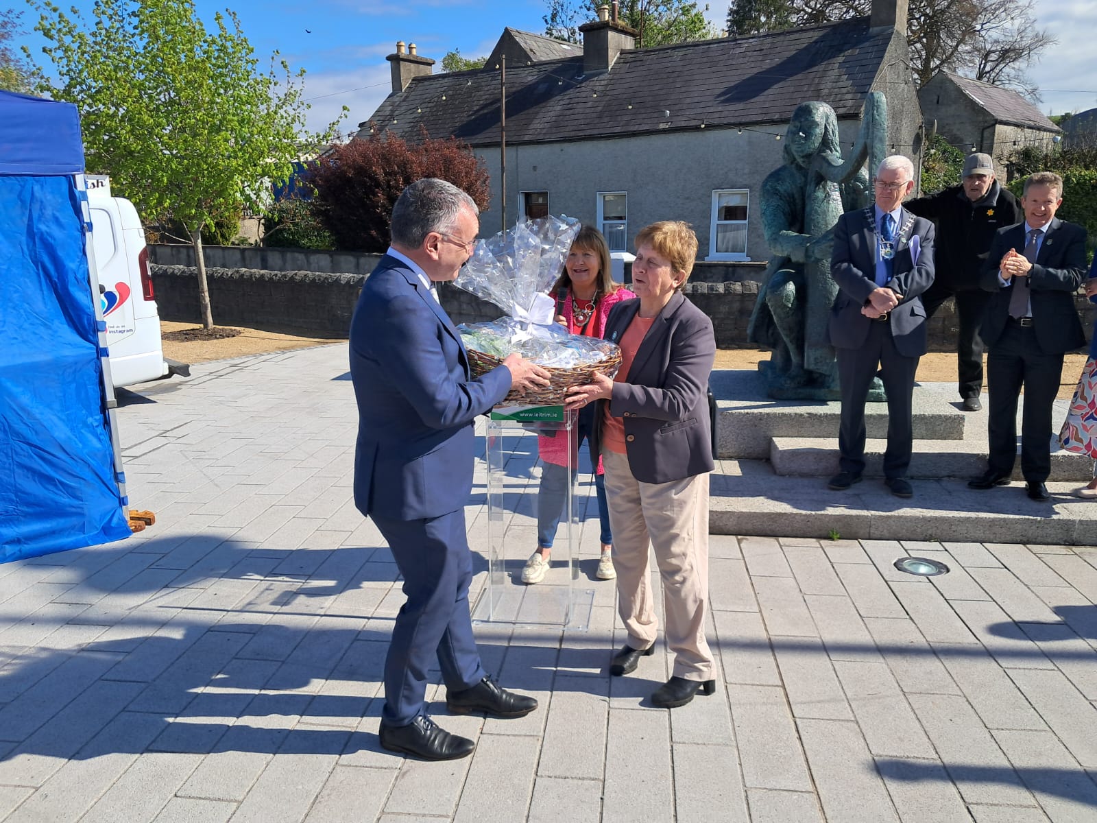 IN PICTURES: Minister on whirlwind tour of Leitrim to view major ...