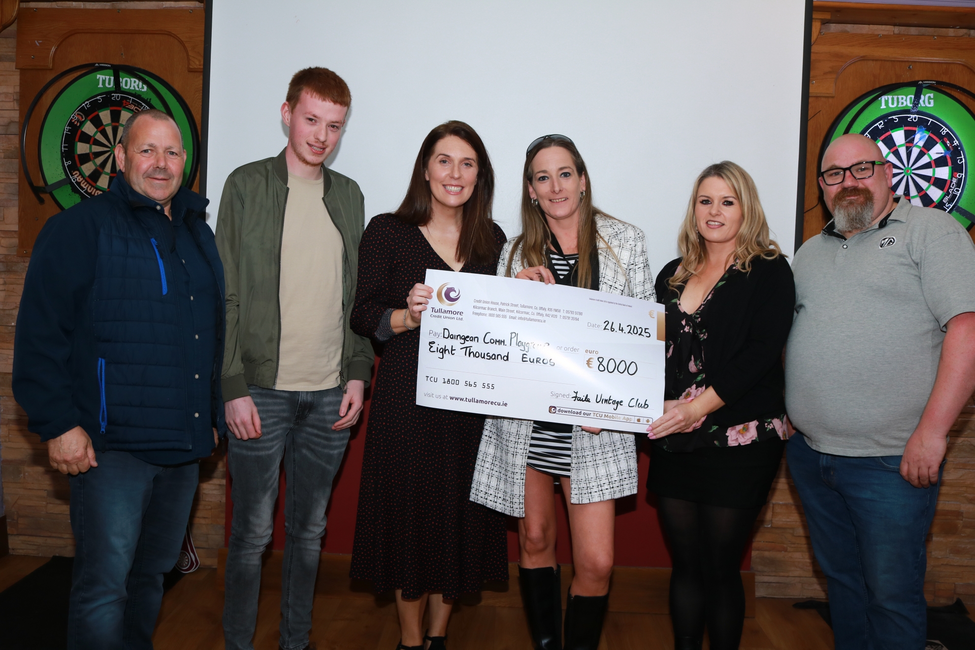 Vintage Club in Offaly presents funds to school and playground ...