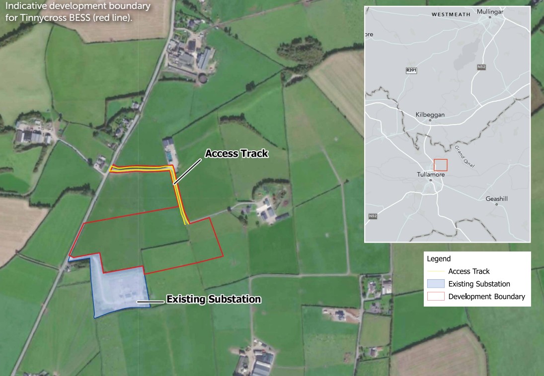 Planned Offaly battery project to back up power grid - Offaly Live