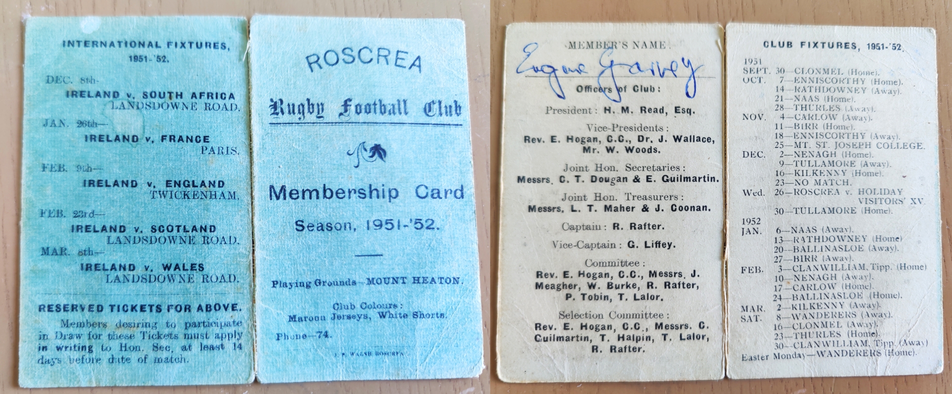 Roscrea Rugby Club to celebrate historic jubilees - Ireland Live